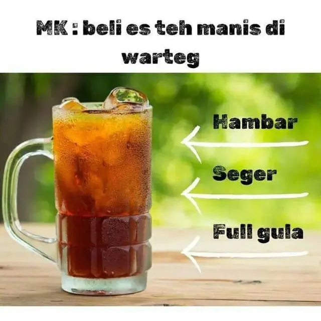 6 Meme Es Teh Ini Bikin Ngakak, Minuman Favorit di Berbagai Suasana ...
