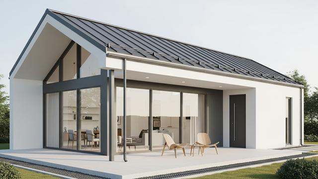 7 Model Rumah Minimalis Atap Miring ke Depan, Tren Hunian Modern ...