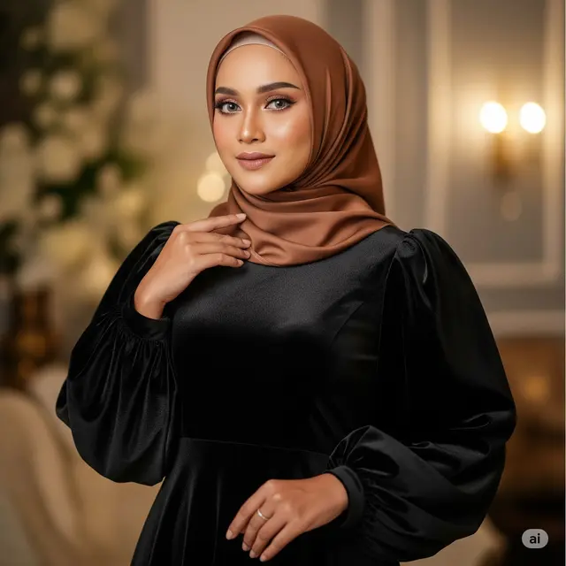 10 Rekomendasi Model Baju Gamis Pesta Mewah dan Elegan untuk Hijabers 2025, Memukau di Acara ...