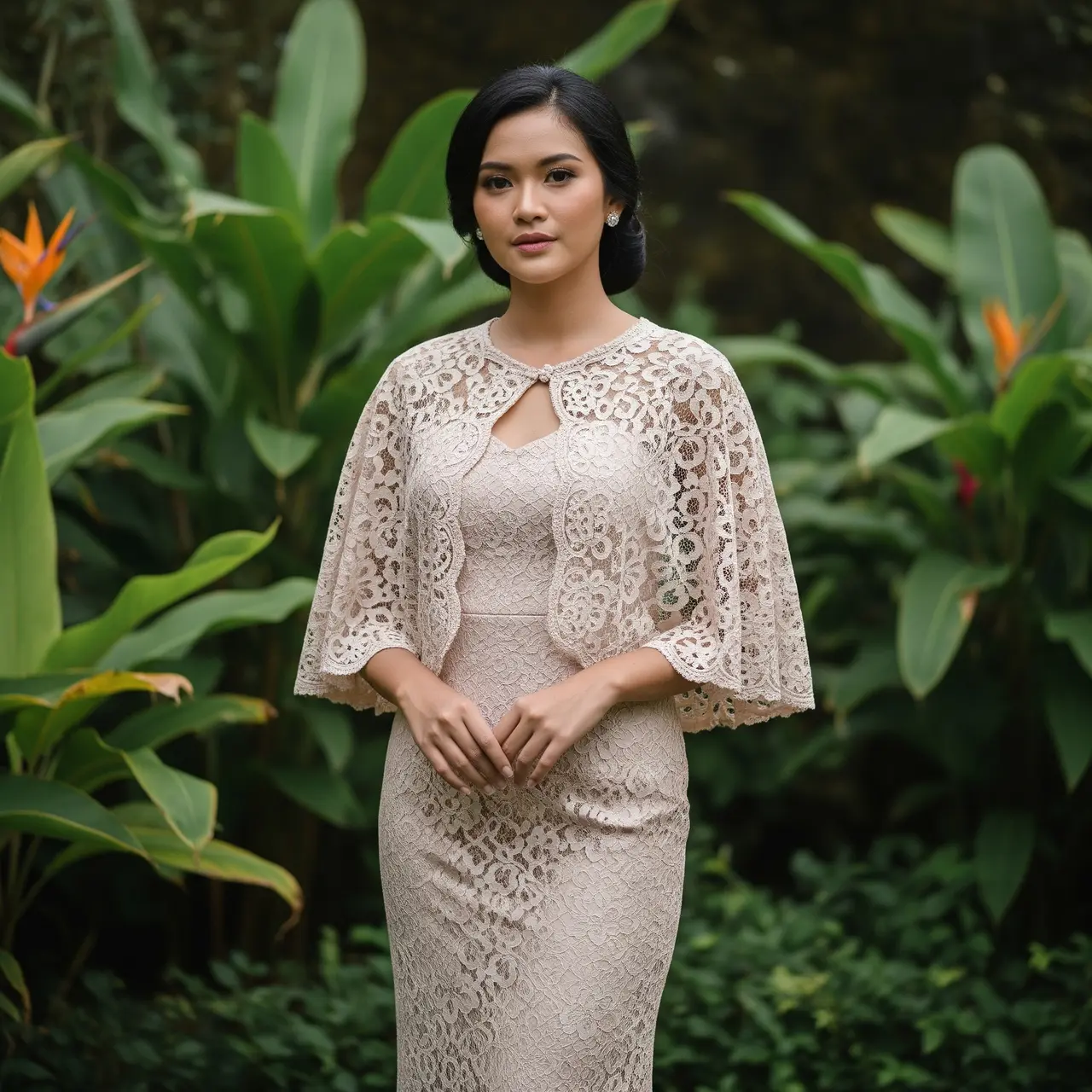9 Model Dress Brokat Simple Elegan, Tampil Memikat di Setiap Momen ...