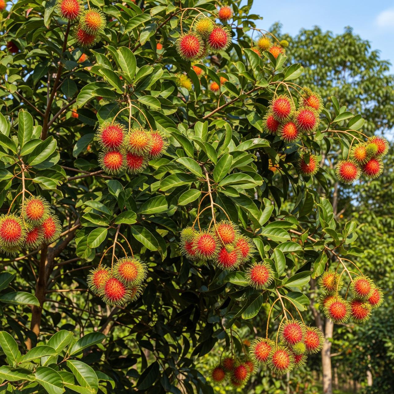 7 Jenis Pohon Rambutan yang Cepat Berbuah Sepanjang Musim, Hasil Manis ...