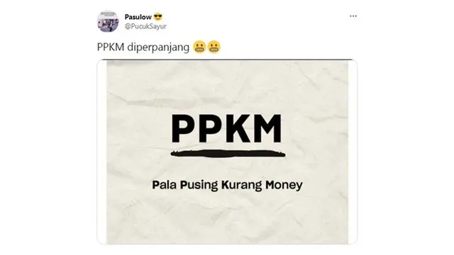 8 Meme PPKM Level 4 Lucu Ala Netizen Ini Bikin Geleng Kepala - Hot ...