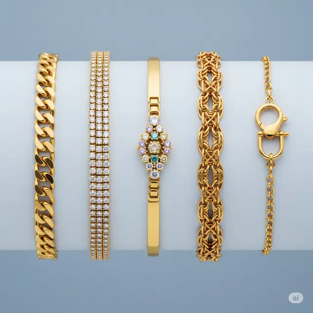 9 Model Gelang Emas 3 Gram Terbaru untuk Tangan Gemuk di Tahun 2025 ...