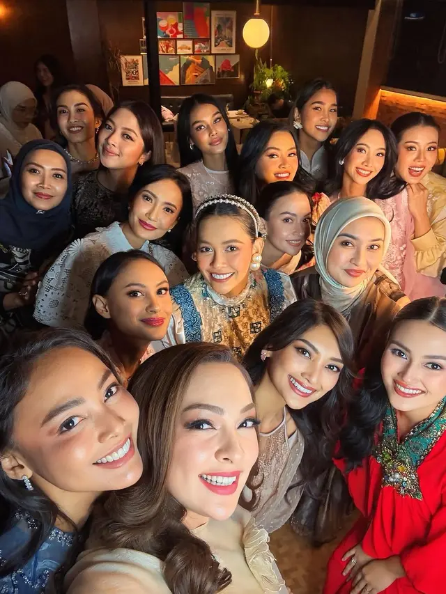 6 Potret Bukber Puteri Indonesia Lintas Generasi, Indira Soediro hingga ...