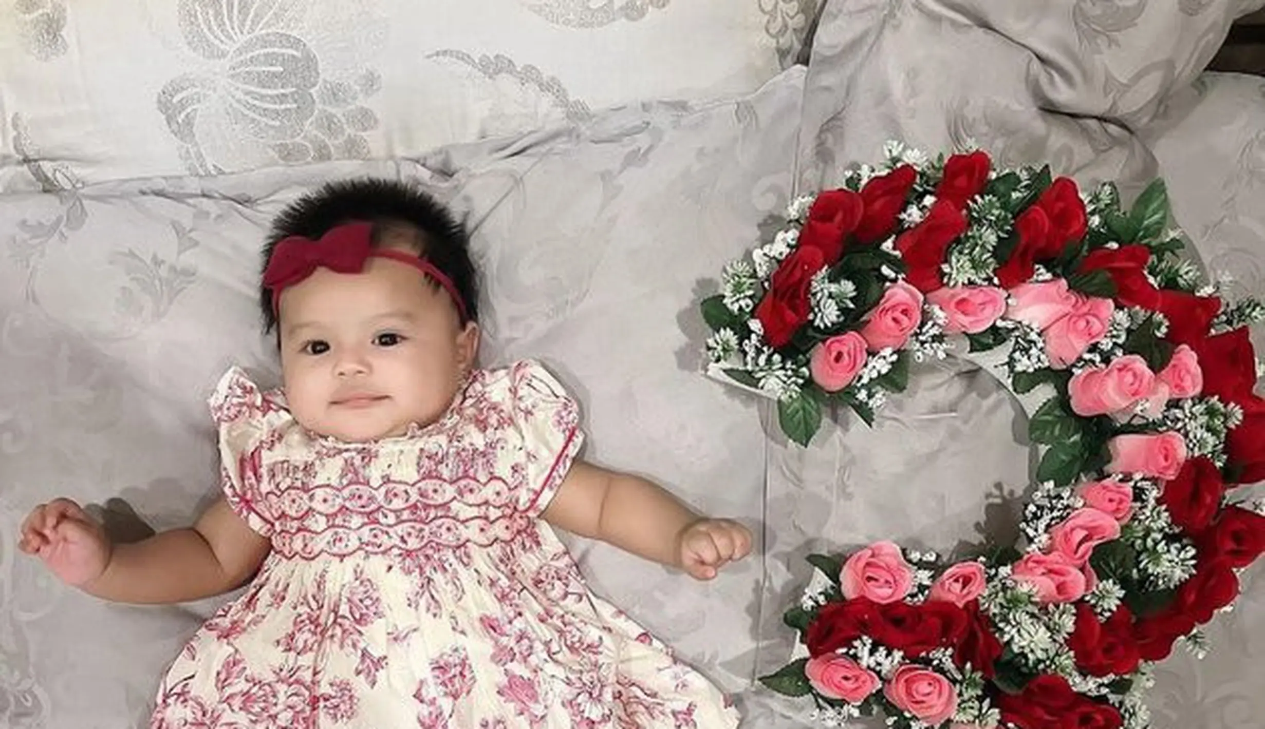 9 Potret Transformasi Baby Ameena dari Usia 1 Hingga 9 Bulan