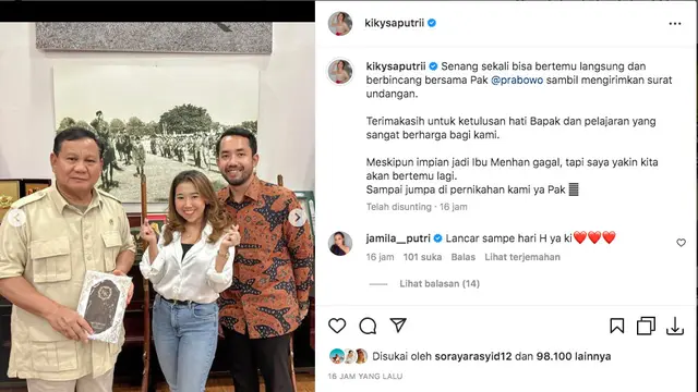 Kiky Saputri dan Calon Suaminya Antar Langsung Undangan Pernikahan untuk Susi Pudjiastuti hingga ...