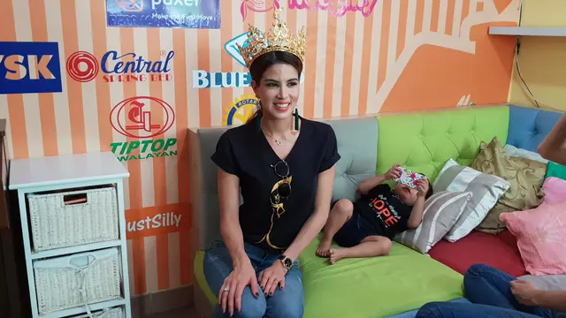 Keseruan Maria Jose Lora, Miss Grand International 2017 di Indonesia ...