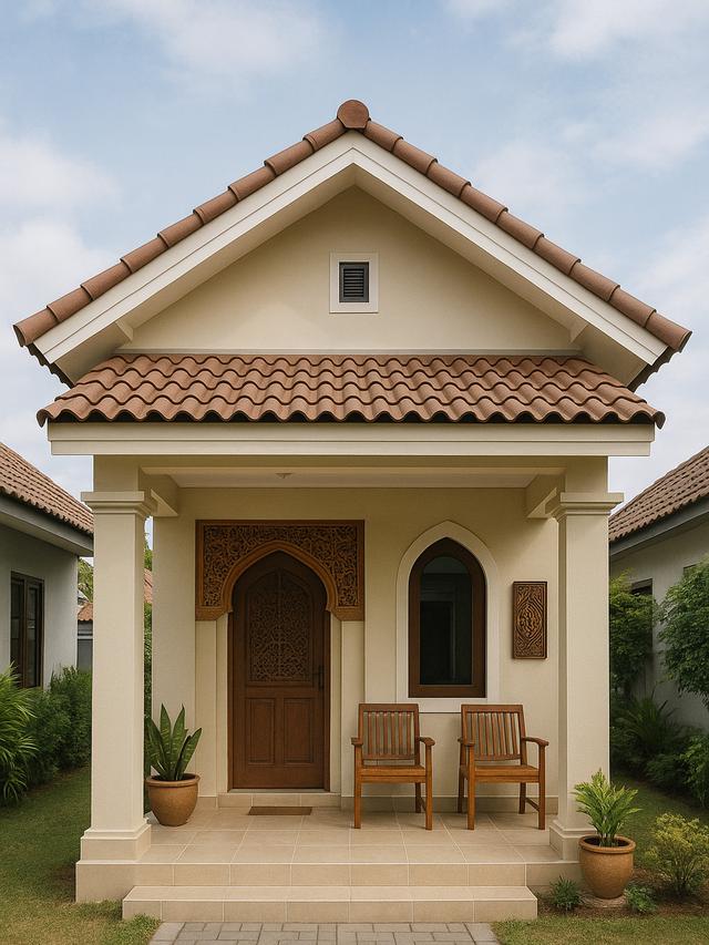 10 Inspirasi Rumah Sederhana 7x10 Nuansa Islami 2025, dari Gaya ...
