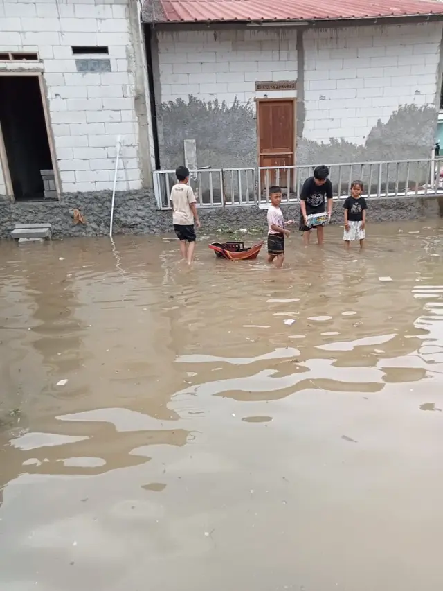 Ratusan KK di Kabupaten Tangerang Terdampak Banjir - News Liputan6.com