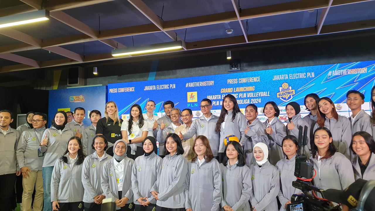PLN Luncurkan Tim Voli Putri Jakarta Electric PLN, Target Masuk Final ...