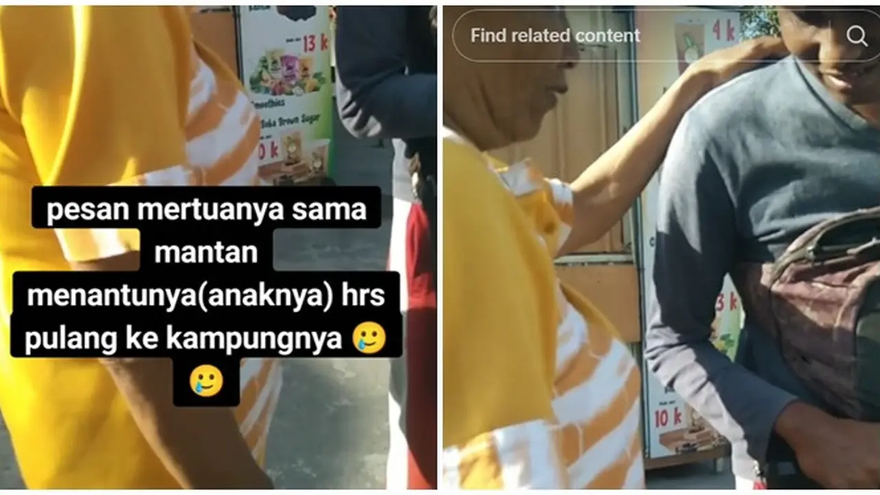 Momen Haru Mertua Bertemu Mantan Menantu di Jalan, Sudah Dianggap Anak - Hot Liputan6.com