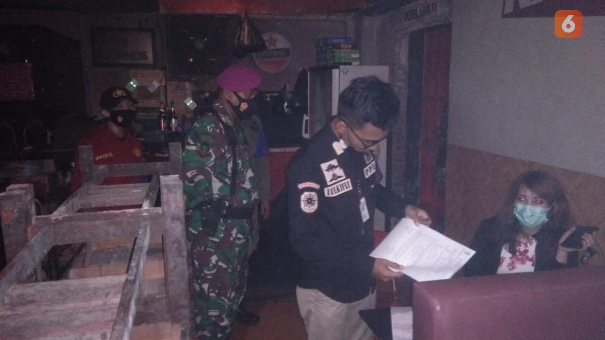 Satgas Raika Gerebek Kafe Remang-remang yang Nekat Buka saat PPKM di ...