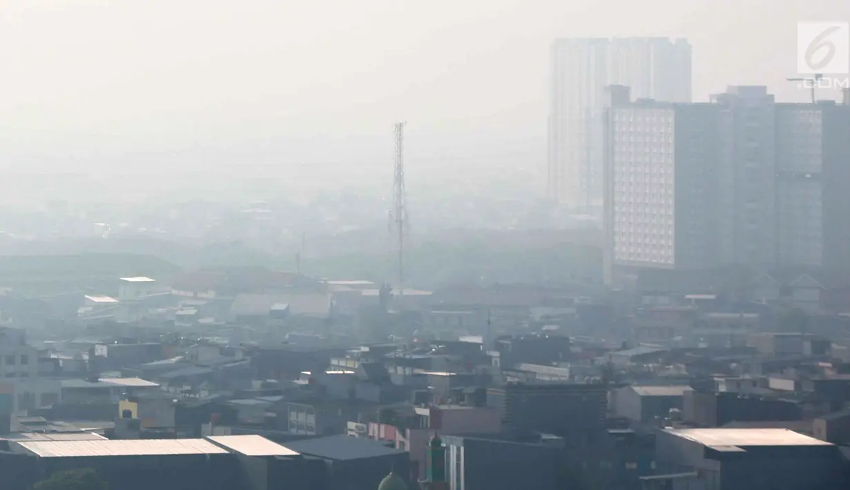 FOTO: Senin Pagi, Kualitas Udara Jakarta Terburuk di Dunia - Foto ...