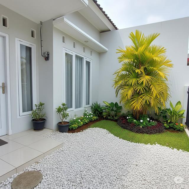 10 Cara Menata Bunga di Teras Rumah Sederhana 2025, Tampak Luas & Indah