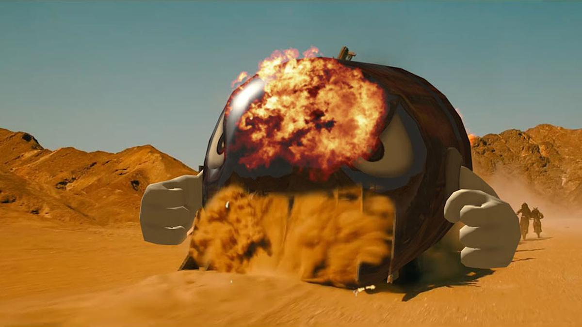 Konyolnya Kolaborasi Film Mad Max dan Mario Kart
