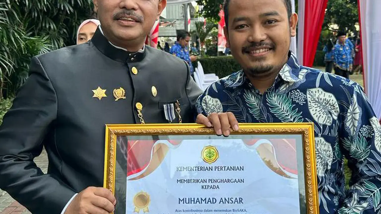 Mentan SYL Beri Penghargaan ke Penggagas Elisitor Biosaka Tepat di Hari ...