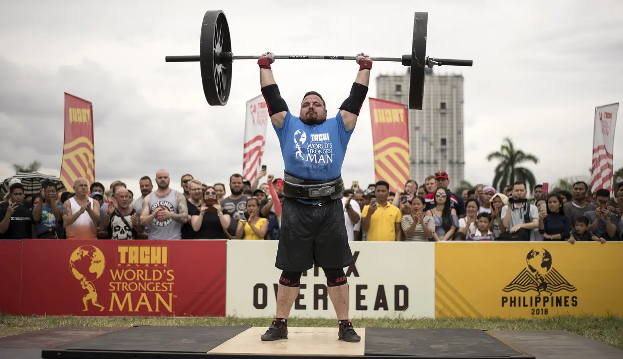 FOTO: Inilah Kompetisi Pria Terkuat di Dunia - Foto Liputan6.com
