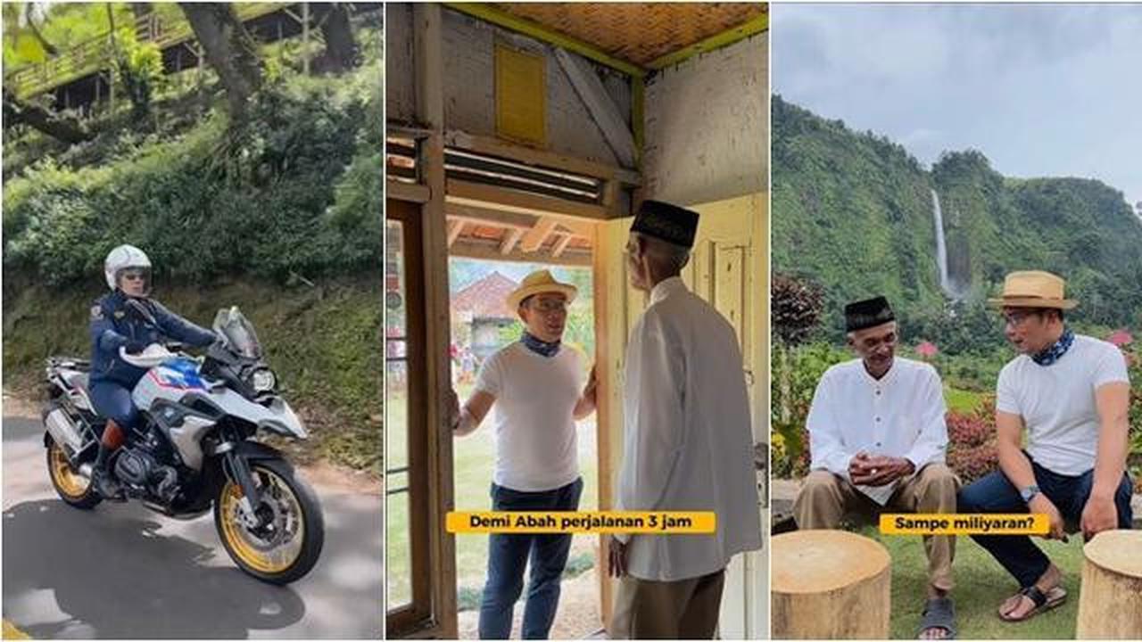 Kisah Ridwan Kamil Touring Naik Motor Selama 3 Jam ke Rumah Viral ...