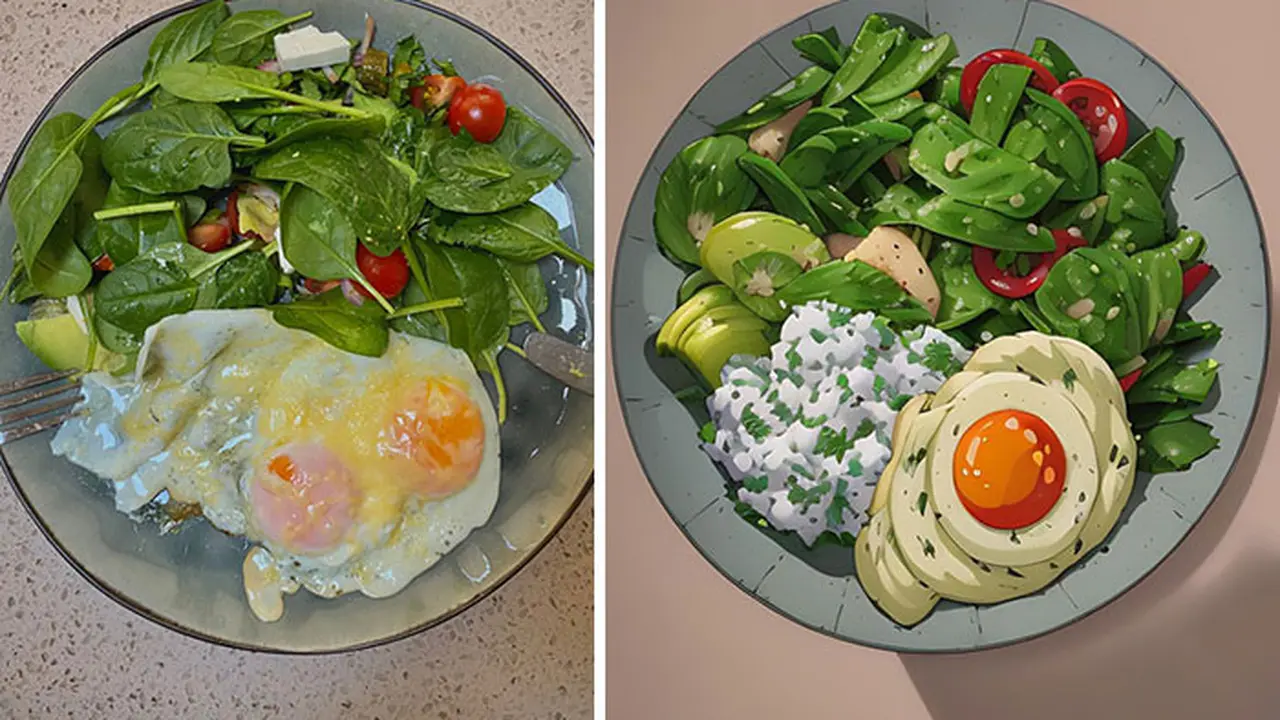 Manfaatkan Teknologi AI, 7 Potret Sajian Makanan Diubah Jadi Animasi ...