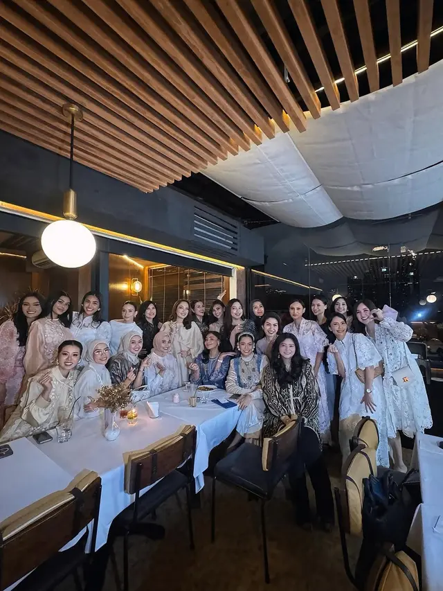 6 Potret Bukber Puteri Indonesia Lintas Generasi, Indira Soediro hingga ...