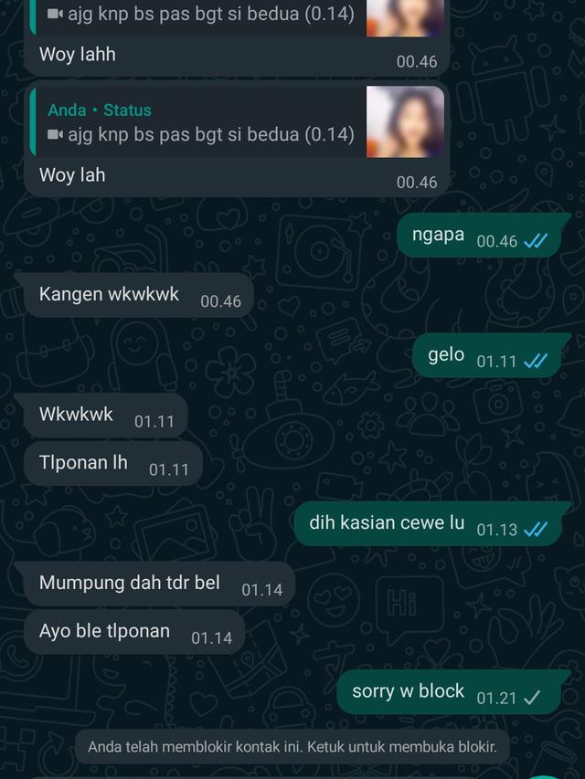 6 Chat Cowok Hubungi Teman Cewek di Belakang Pacar Ini Bikin Ikut Kesal ...