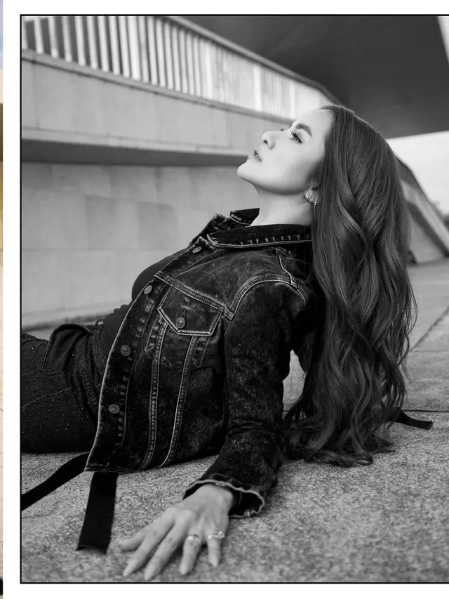 Model Rambut Panjang Olla Ramlan, Cantik dan Elegan - ShowBiz Liputan6.com