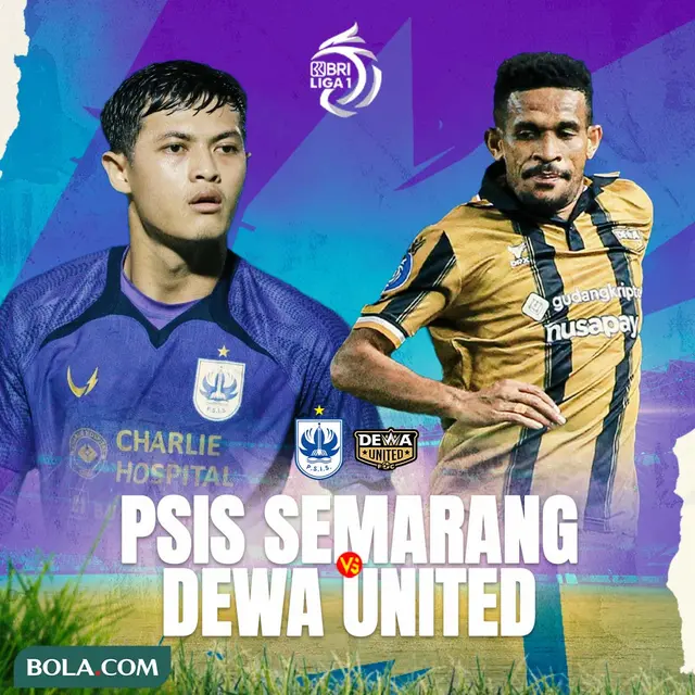 Kekuatan Mesin PSIS vs Dewa United di BRI Liga 1: Menguji Ketajaman Tuan Rumah - Indonesia Bola.com
