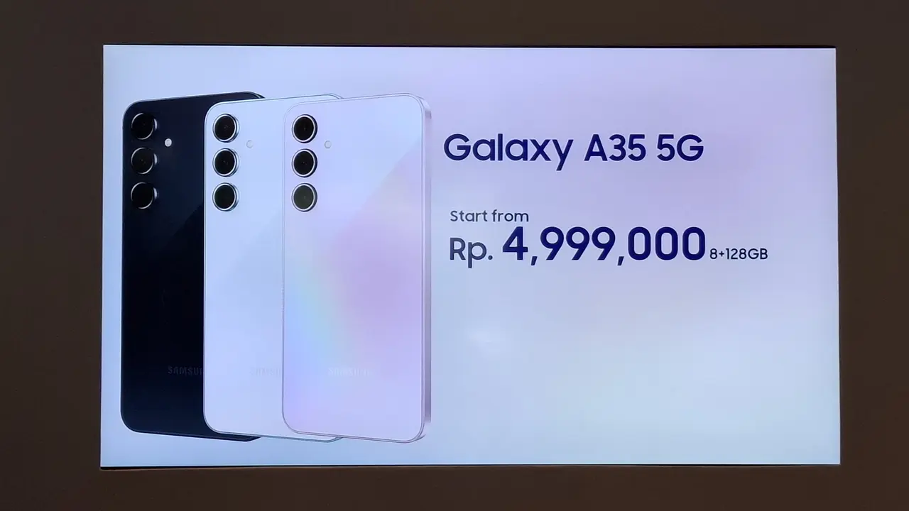 Unboxing dan Hands-on Samsung Galaxy A35 5G, HP 4 Jutaan yang Cocok Buat Ngonten Seharian ...