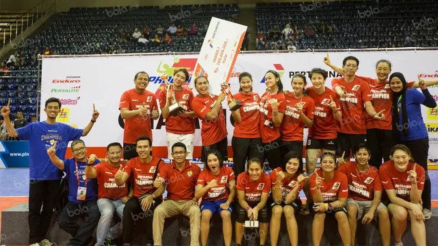 Setrum Pertamina, Jakarta Elektrik PLN Pertahankan Gelar Proliga - Bola ...