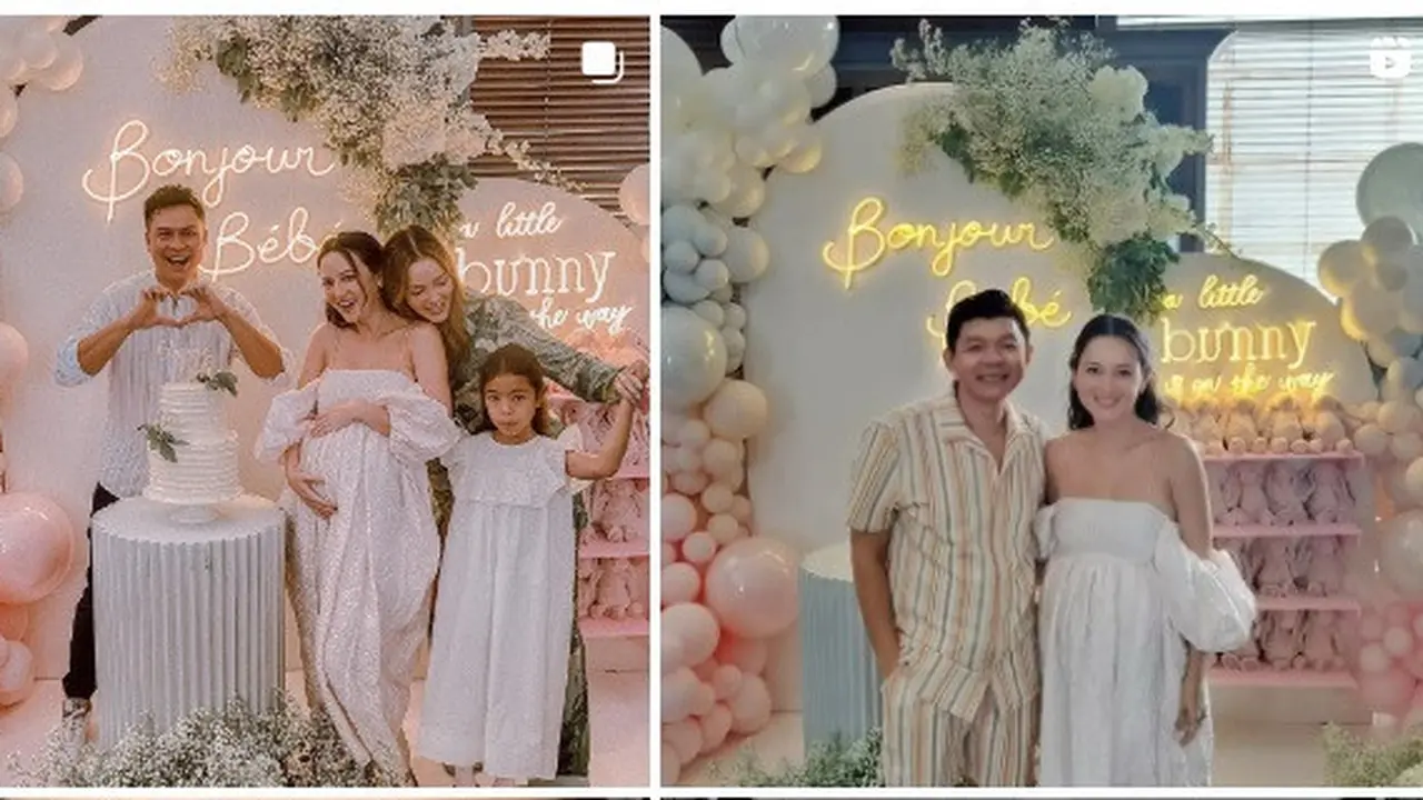 5 Potret Julie Estelle Gelar Baby Shower Kehamilan Pertama, Aura ...