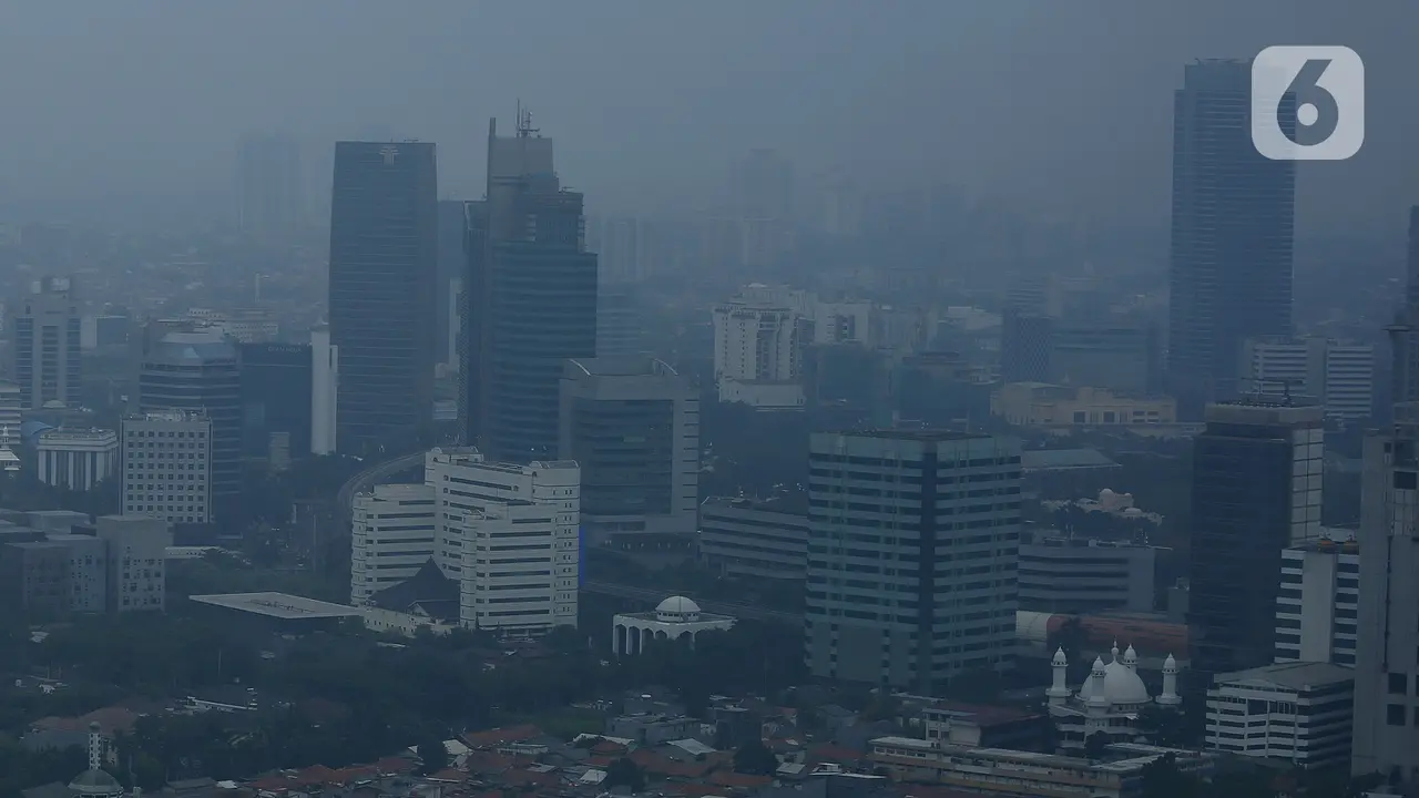 Polusi Udara di Jakarta Terburuk Sedunia Pagi Ini - News Liputan6.com