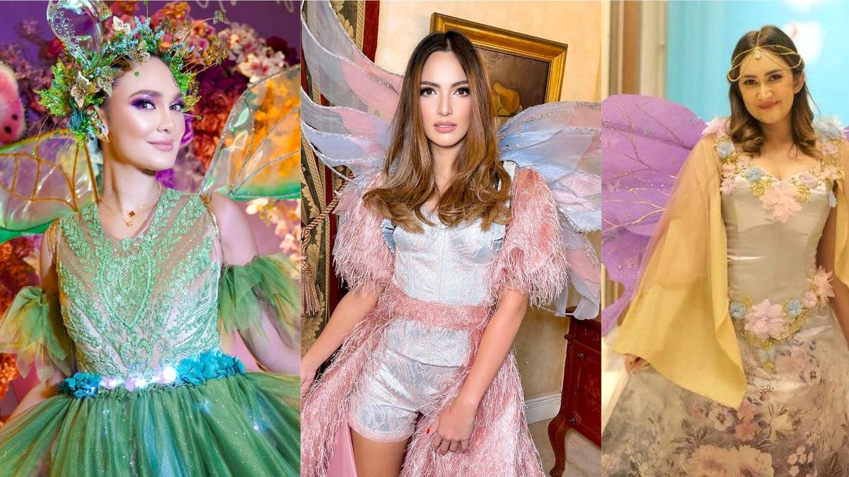 14 Adu Outfit Mewah Seleb Bertema Fairy di Pesta Ultah Ashanty, Luna ...