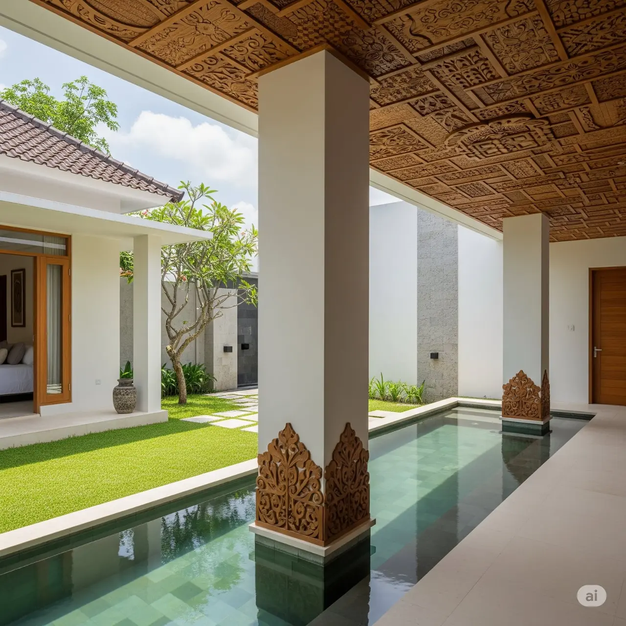 10 Inspirasi Model Tiang Teras Segi Empat Estetik, Bikin Rumah ...