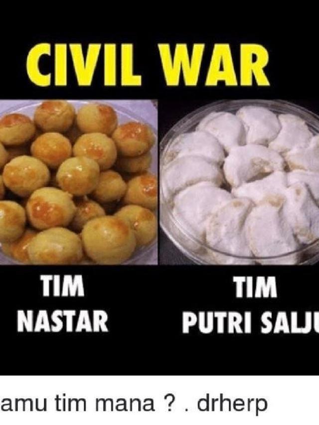 8 Meme Kue Lebaran Ini Bikin Senyum Tipis, Relate Banget