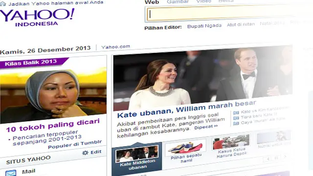 Siapa Tokoh Indonesia Paling Banyak Dicari via Yahoo Search? - Tekno Liputan6.com