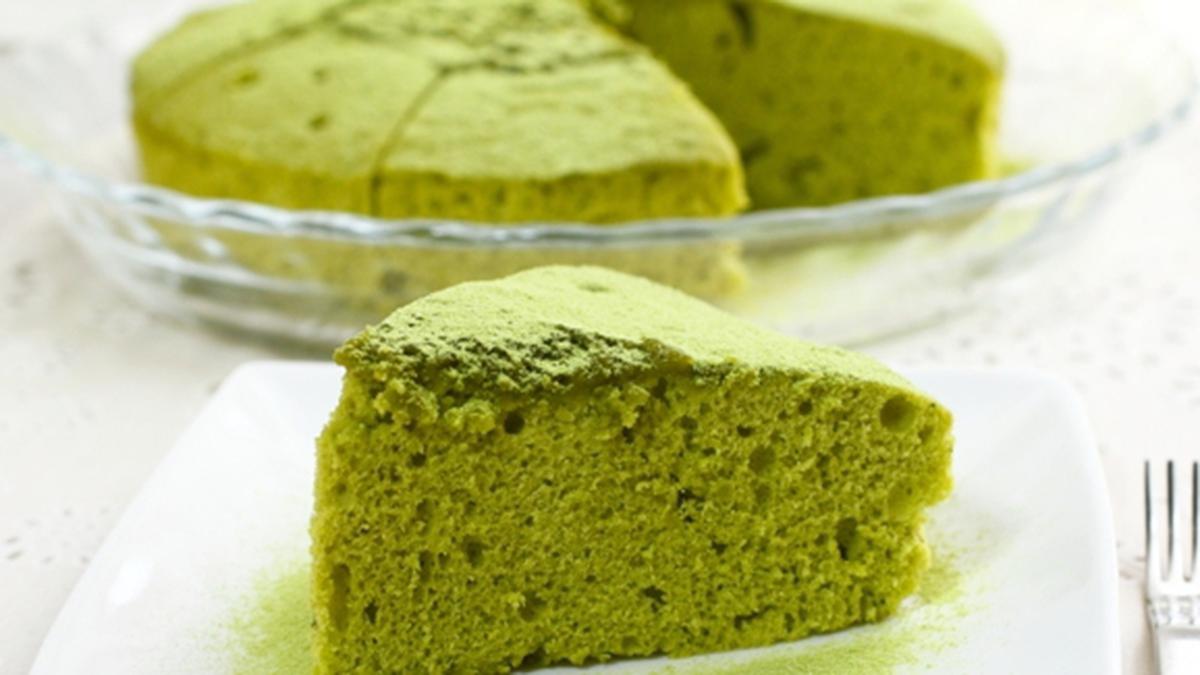 Matcha Green Tea Chiffon Cake - Lifestyle Fimela.com