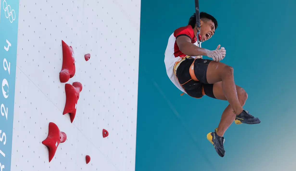 Foto: Duel di Babak Eliminasi, Veddriq Leonardo ke Perempat Final Speed ...