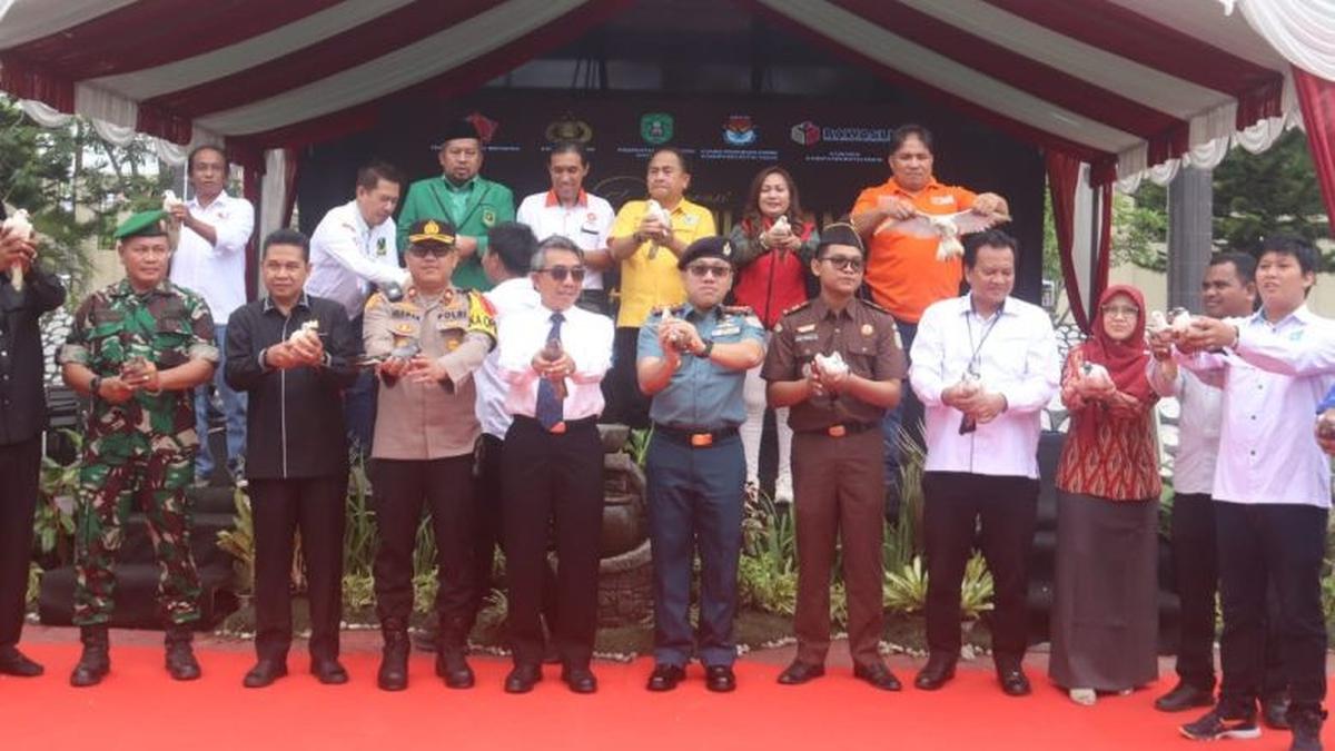 Bupati Kutai Timur Serukan Persatuan Dan Kesatuan Saat Deklarasi