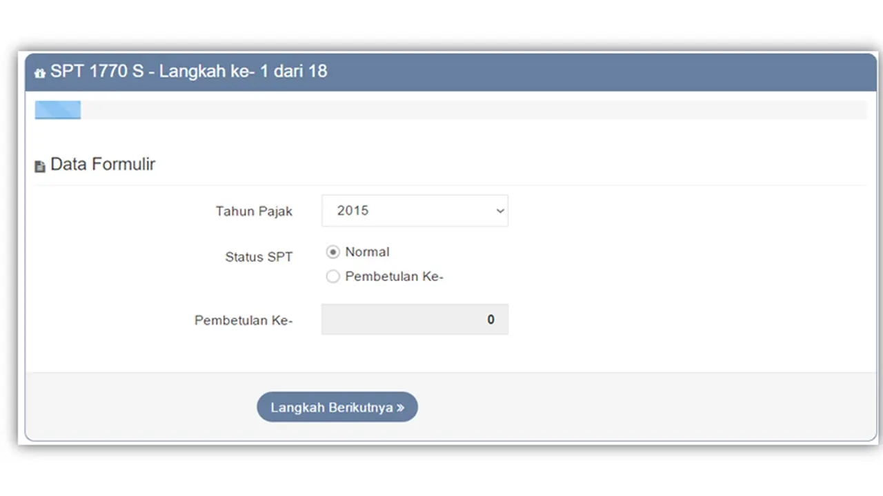 Ini Panduan Lengkap Isi SPT Pajak 1770 S Pakai E-Filing - Bisnis ...