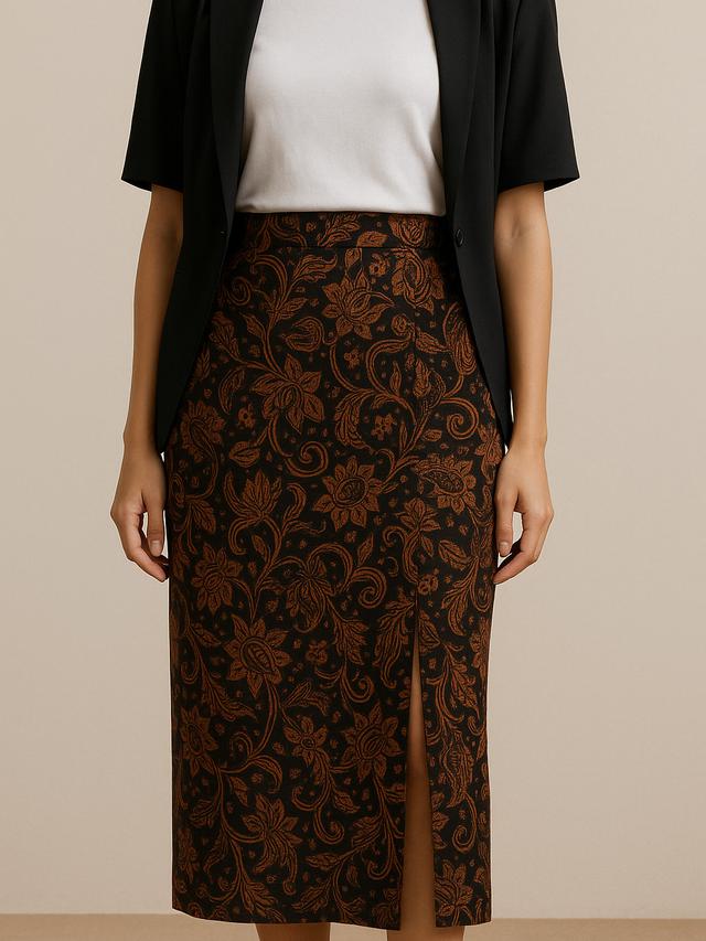 11 Model Rok Span Batik 2025 untuk Gaya Kasual, Tampil Elegan dengan ...
