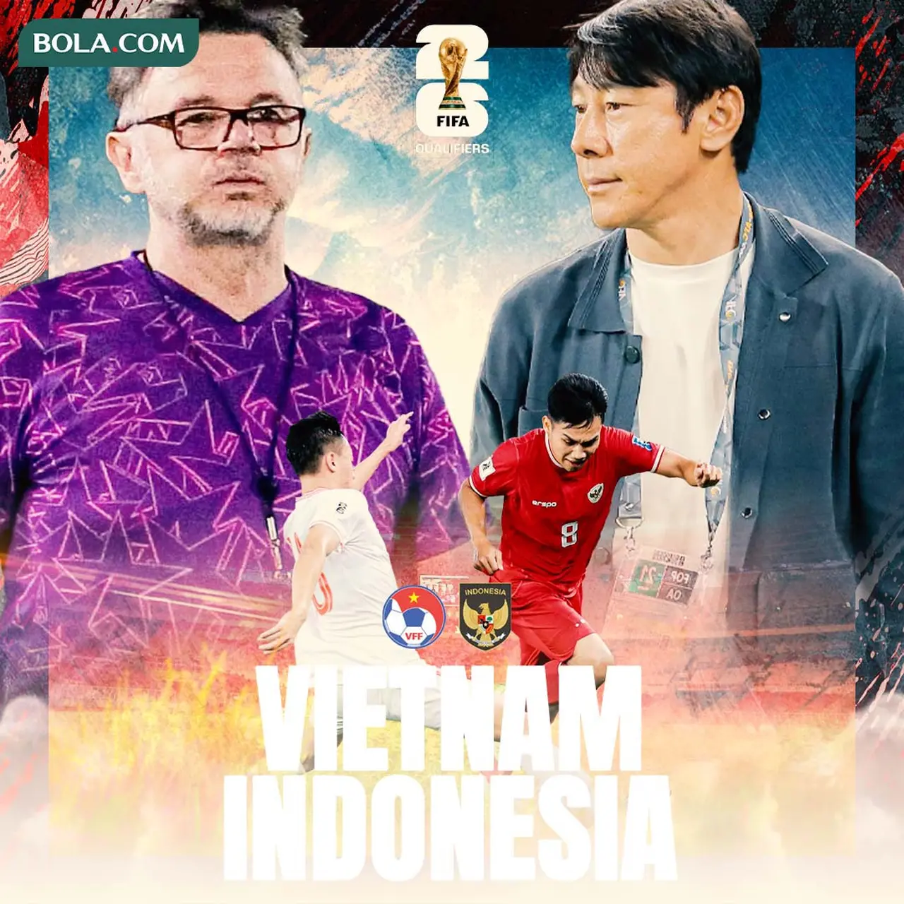 Timnas Indonesia Ganyang Vietnam pada Babak Pertama, Netizen: Menyala Wak Haji dan Bang Jay ...