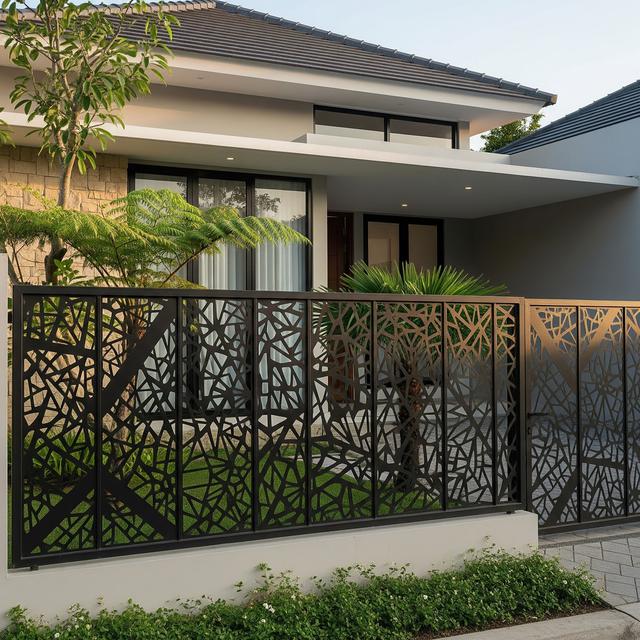 7 Model Pagar Minimalis Tanpa Tiang Besar, Ide Stylish untuk Fasad Rumah