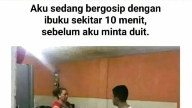 7 Meme Kocak Anak Minta Uang ke Orang Tua Ini Nyata Banget - Page 2 ...