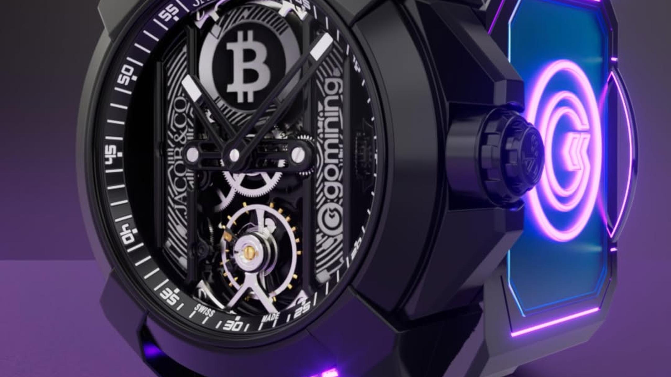 GoMining Gandeng Jacob & Co, Hadirkan Jam Mewah yang Terhubung Bitcoin ...