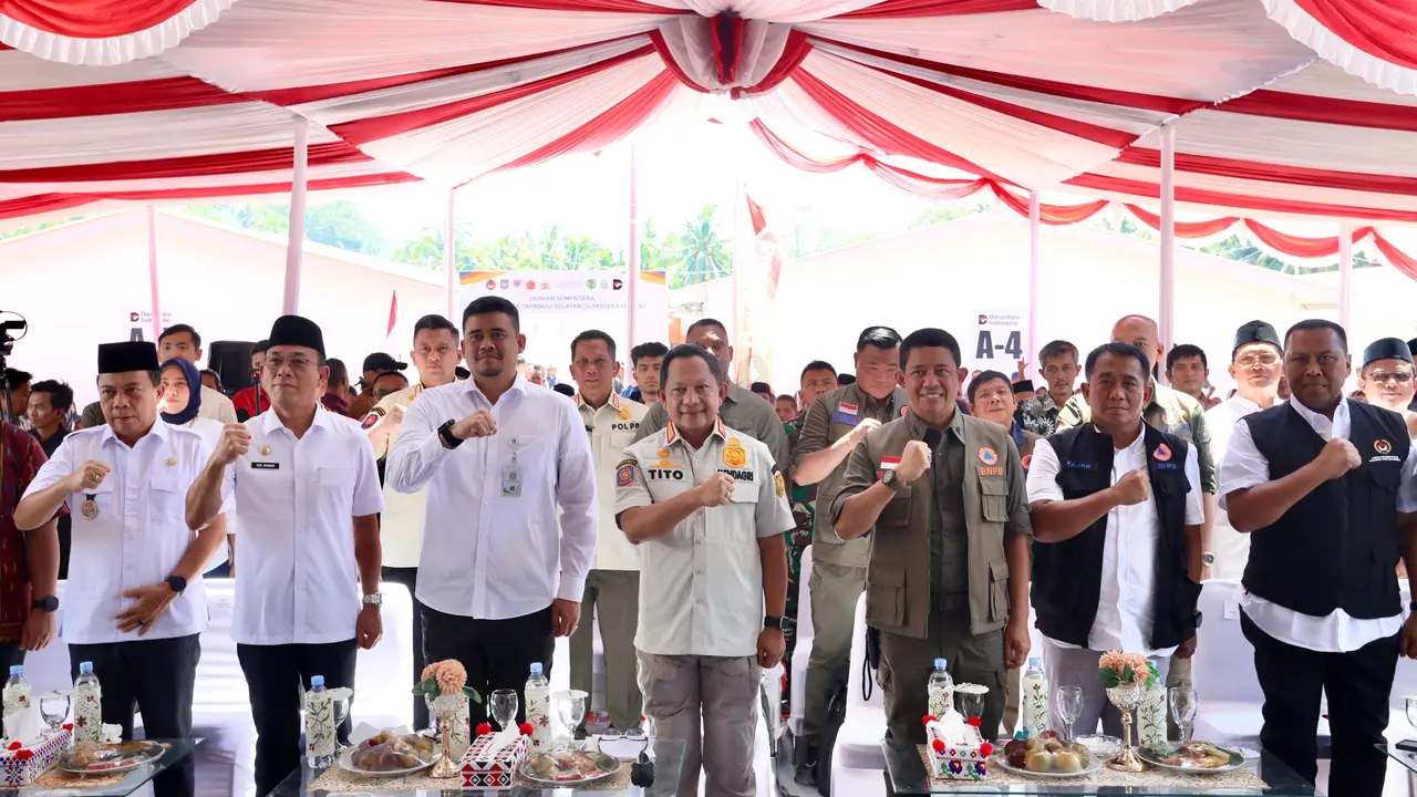 Satgas PRR Resmikan 1.300 Huntara di Sumatera, Percepat Relokasi ...