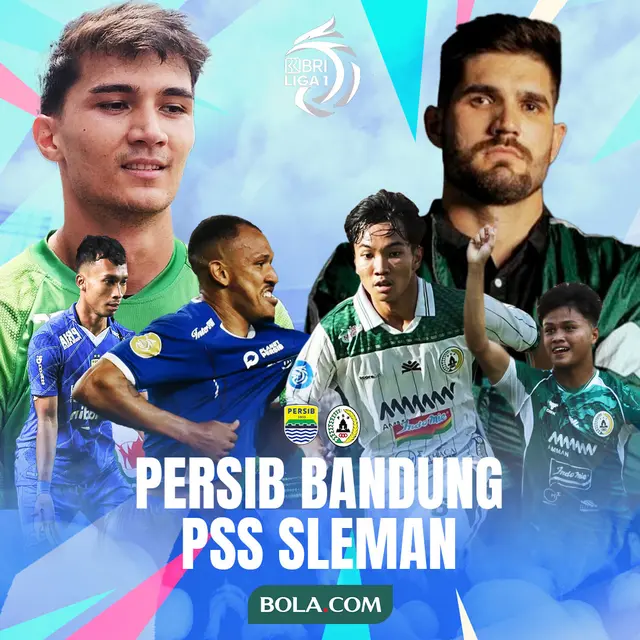 Adu Mentereng Skuad Persib Bandung Vs PSS Sleman di BRI Liga 1: Amunisi Tuan Rumah Mengerikan ...