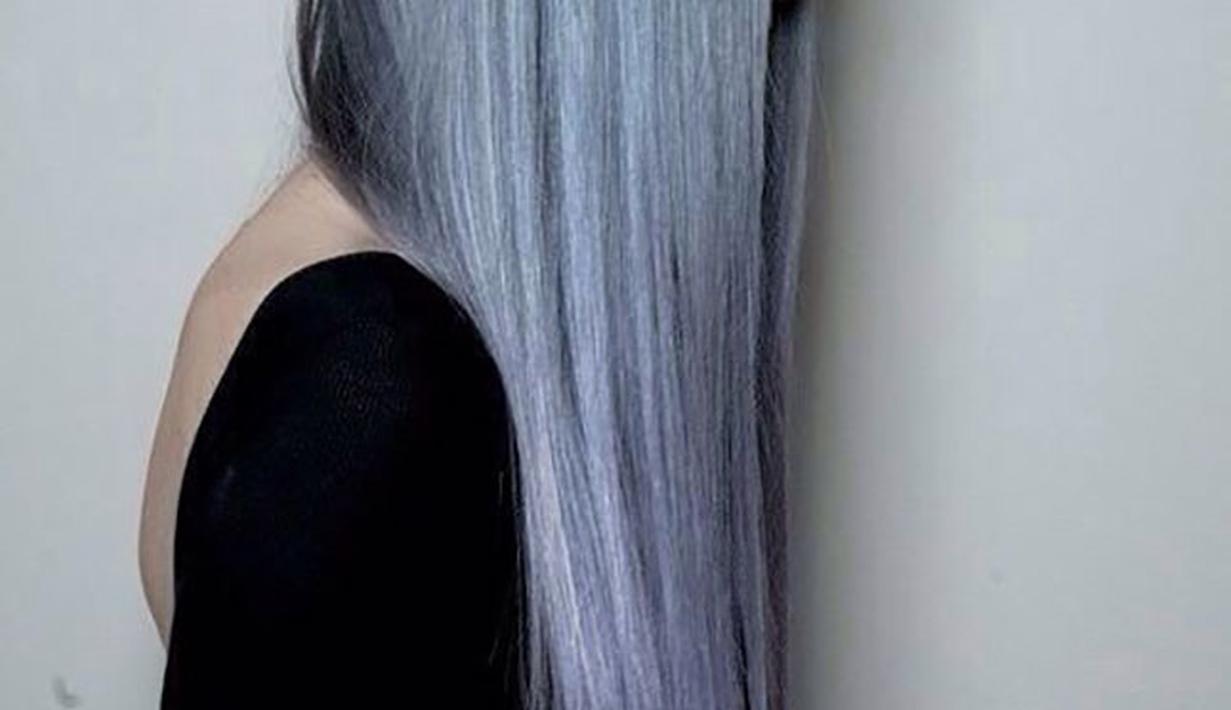 Shine Bright Dengan 8 Inspirasi Warna Rambut Abu-Abu - Photo Fimela.com