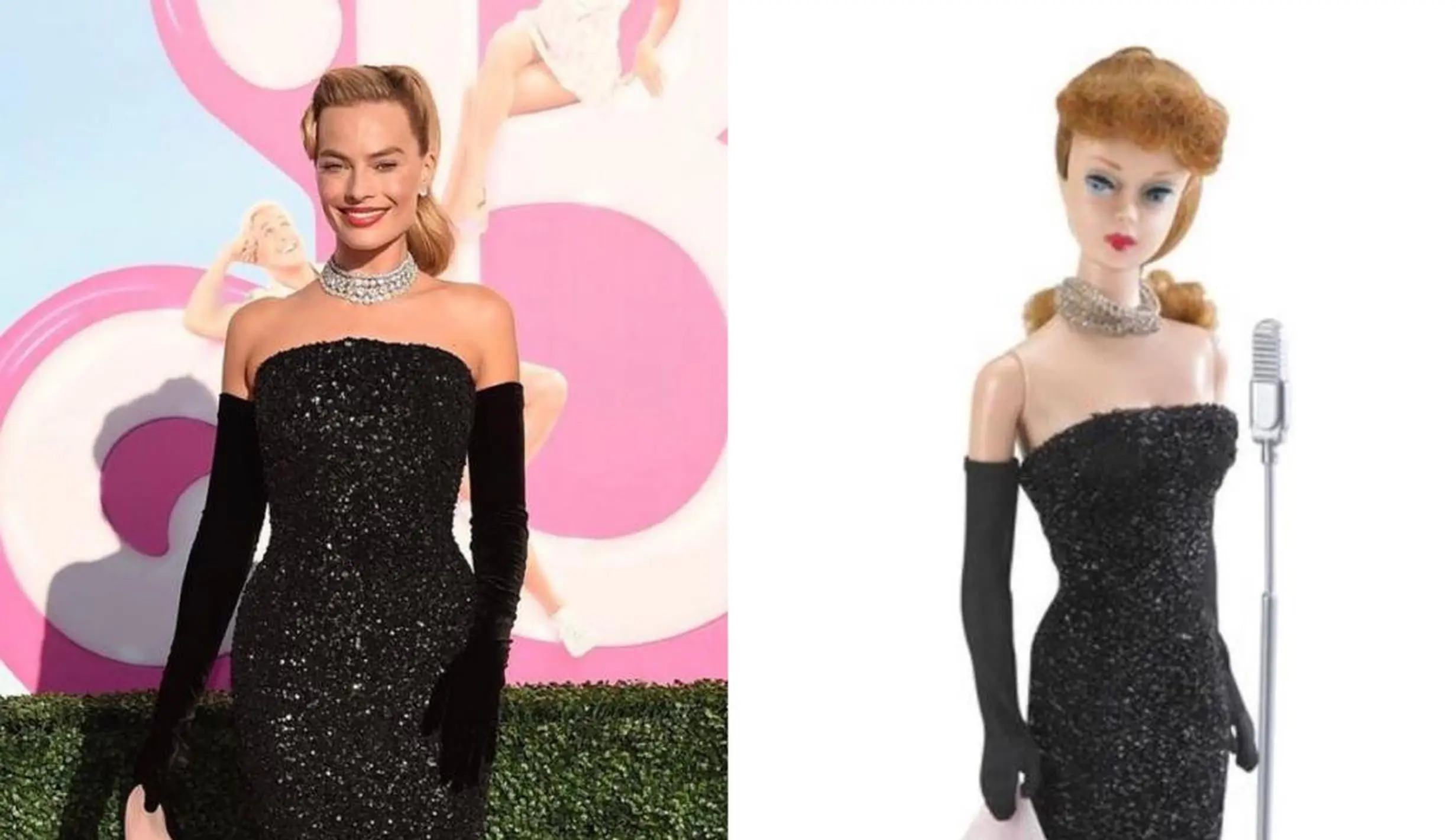 10 Potret Margot Robbie Duplikasi Gaya Boneka Barbie saat Press Tour ...