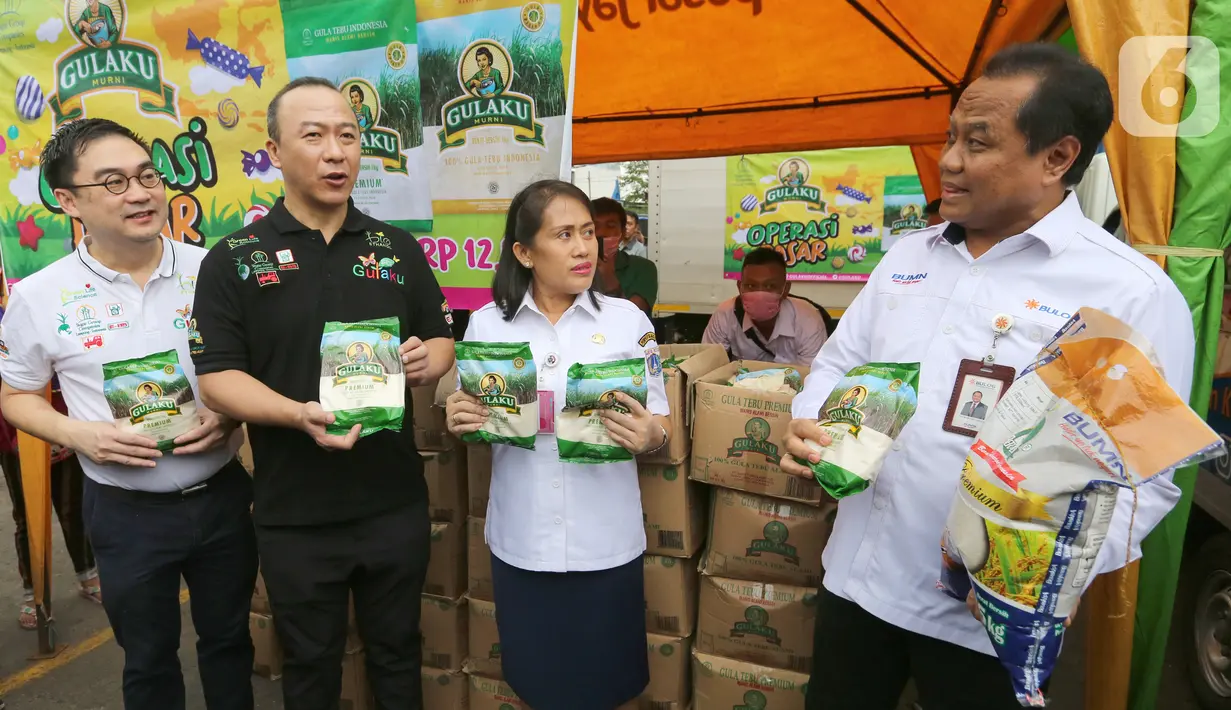 FOTO: Jaga Stabilitas Pangan, Perum Bulog Gandeng Gulaku dalam Operasi ...