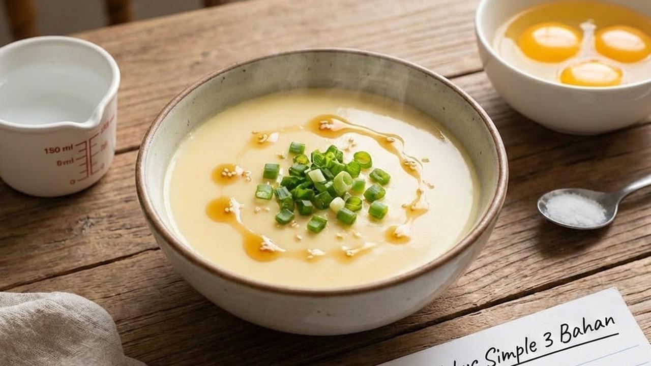 Resep Telur Kukus Simple 3 Bahan, Hidangan Sehat dan Lezat yang Praktis ...